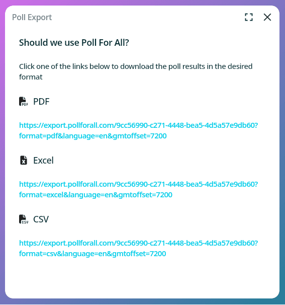 Poll For All - How to Create Polls