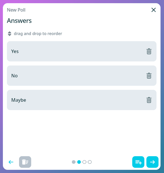 Poll For All - How to Create Polls