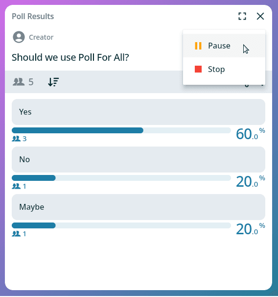 Poll For All - How to Create Polls