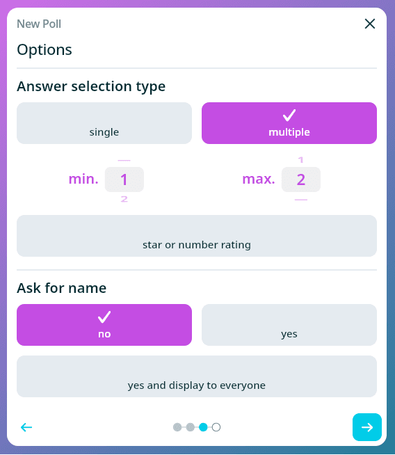 Poll For All - How to Create Polls